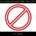 No Symbol SVG Set No Symbol Cut Files No Symbol DXF No - Etsy