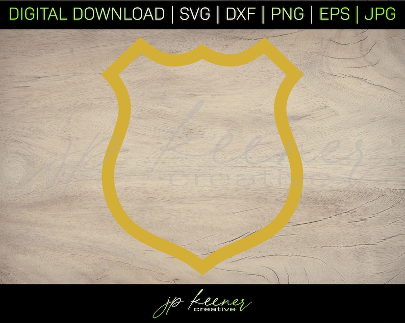 Police Badge SVG Police Badge Cut File Police Badge DXF - Etsy UK