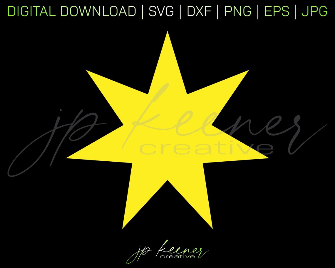 Stern SVG Set Stern Geschnittene Dateien Stern DXF Set - Etsy