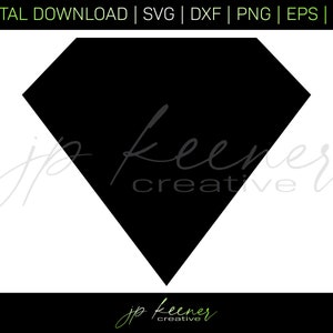 Diamond SVG Bundle Diamond Cut Files Diamond DXF Diamond PNG Diamond ...