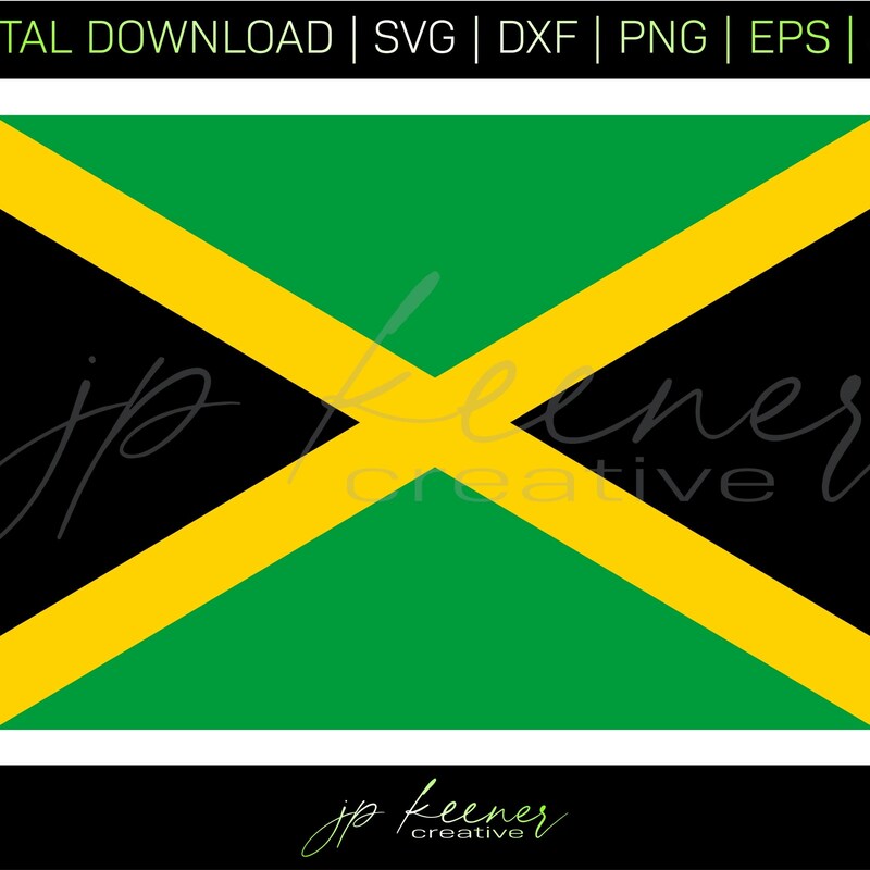 Jamaican Flag - Etsy