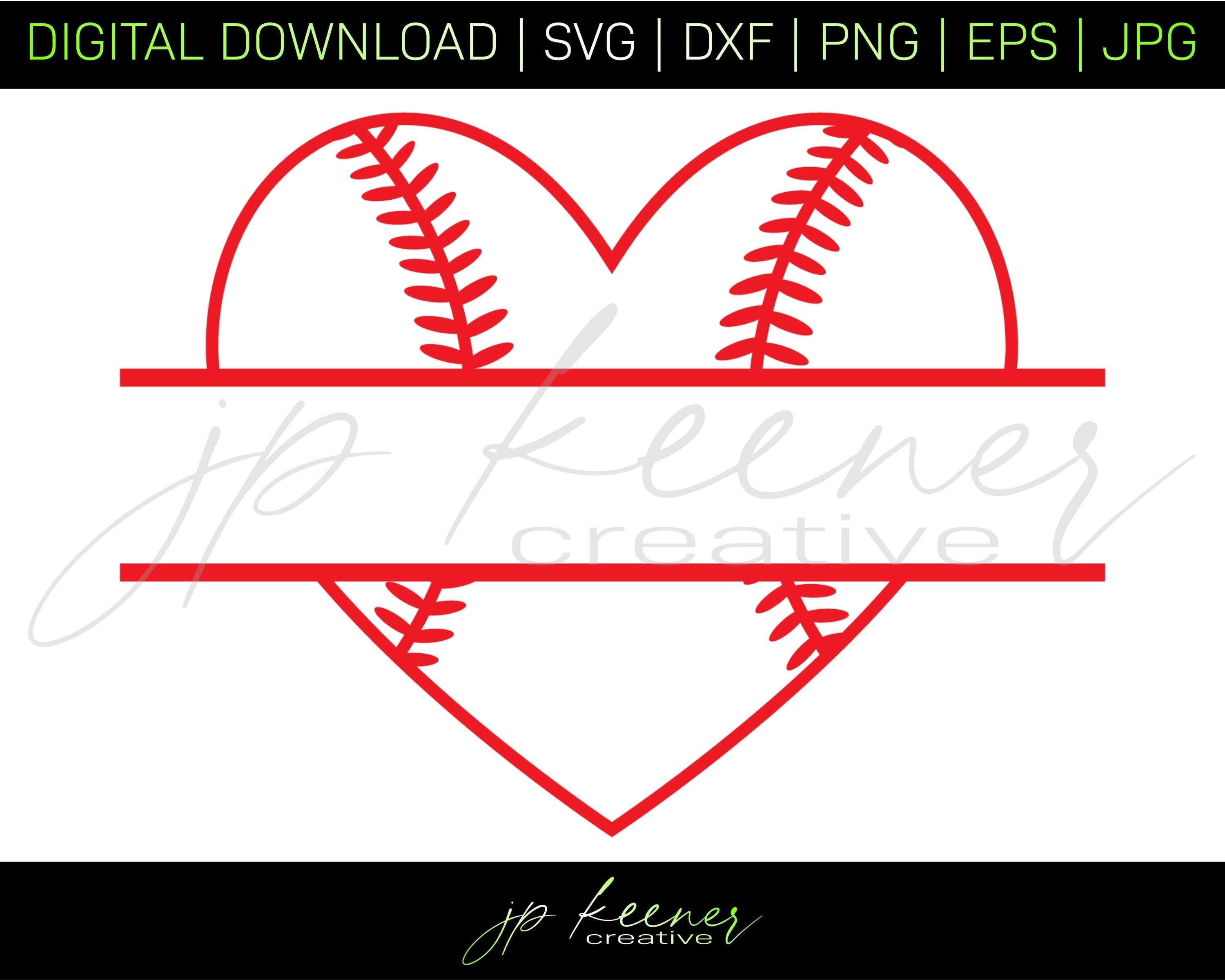 Split Softball SVG Bundle Split Softball Cut Files Split | Etsy