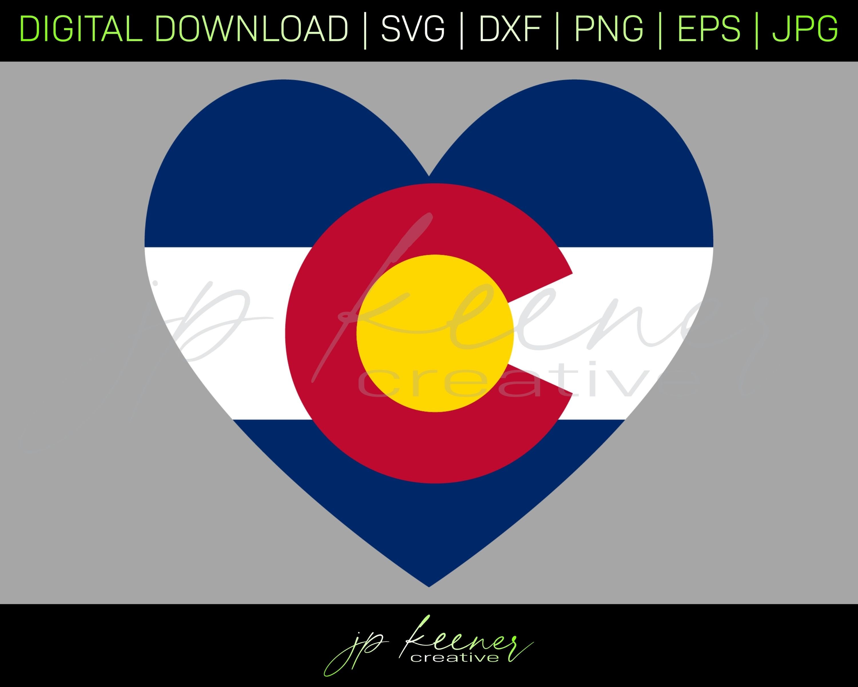Colorado Flag SVG Bundle Colorado Flag Cut Files Colorado | Etsy
