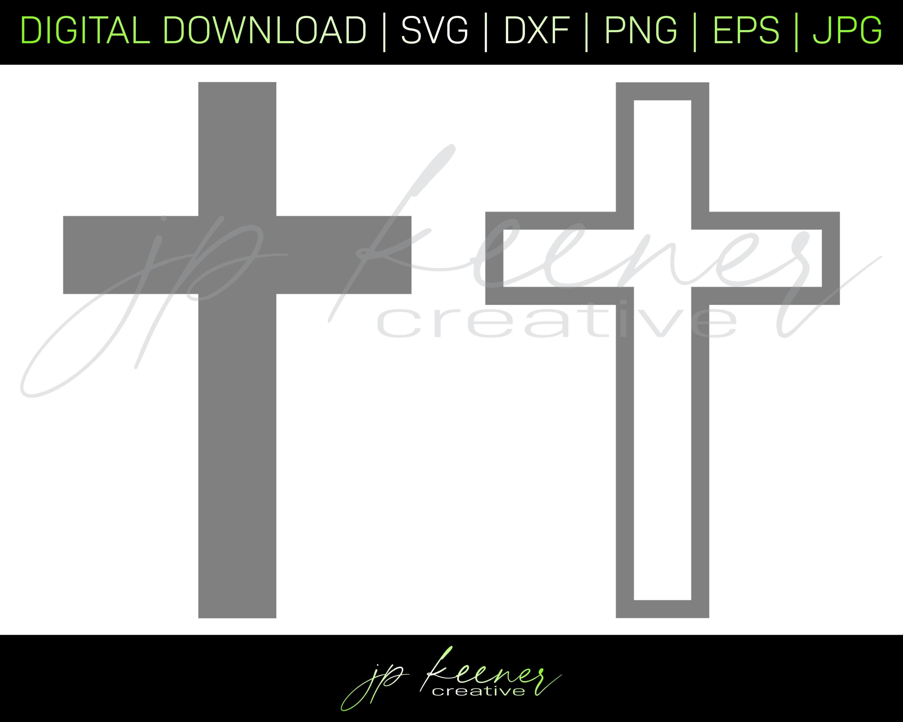Cross SVG Bundle Cross Cut Files Cross DXF Christian SVG - Etsy