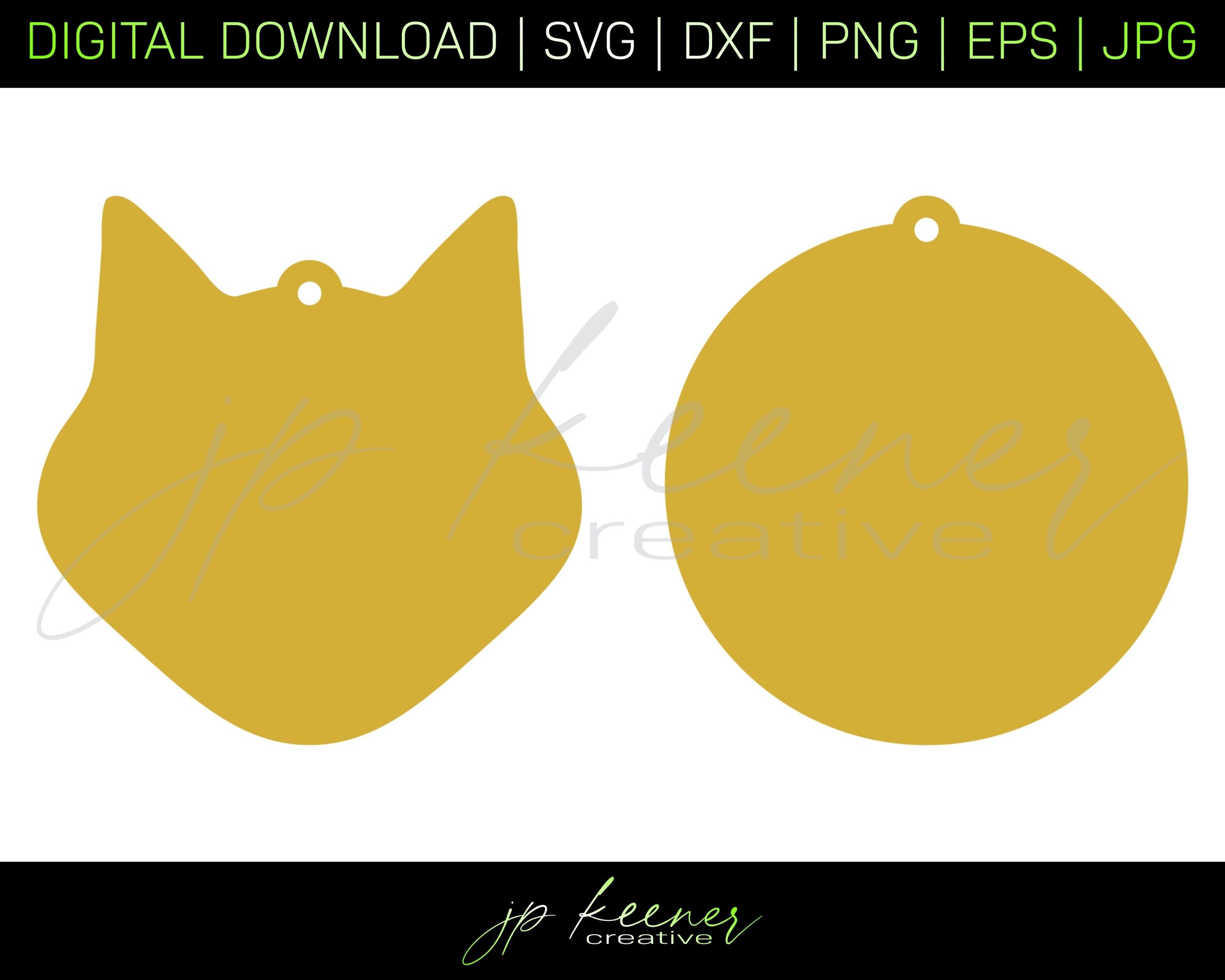 Pet ID Tag SVG Bundle Pet Tag Cut Files Pet Tag DXF Dog | Etsy