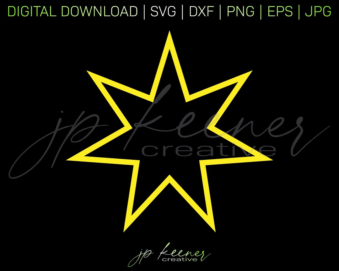 Star SVG Star Cut Files Star DXF Cricut Design - Etsy