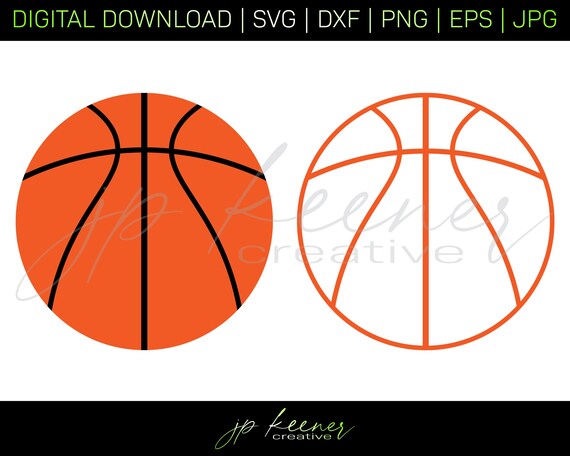 Basketball SVG Set Basketball Cut Files Basketball DXF - Etsy