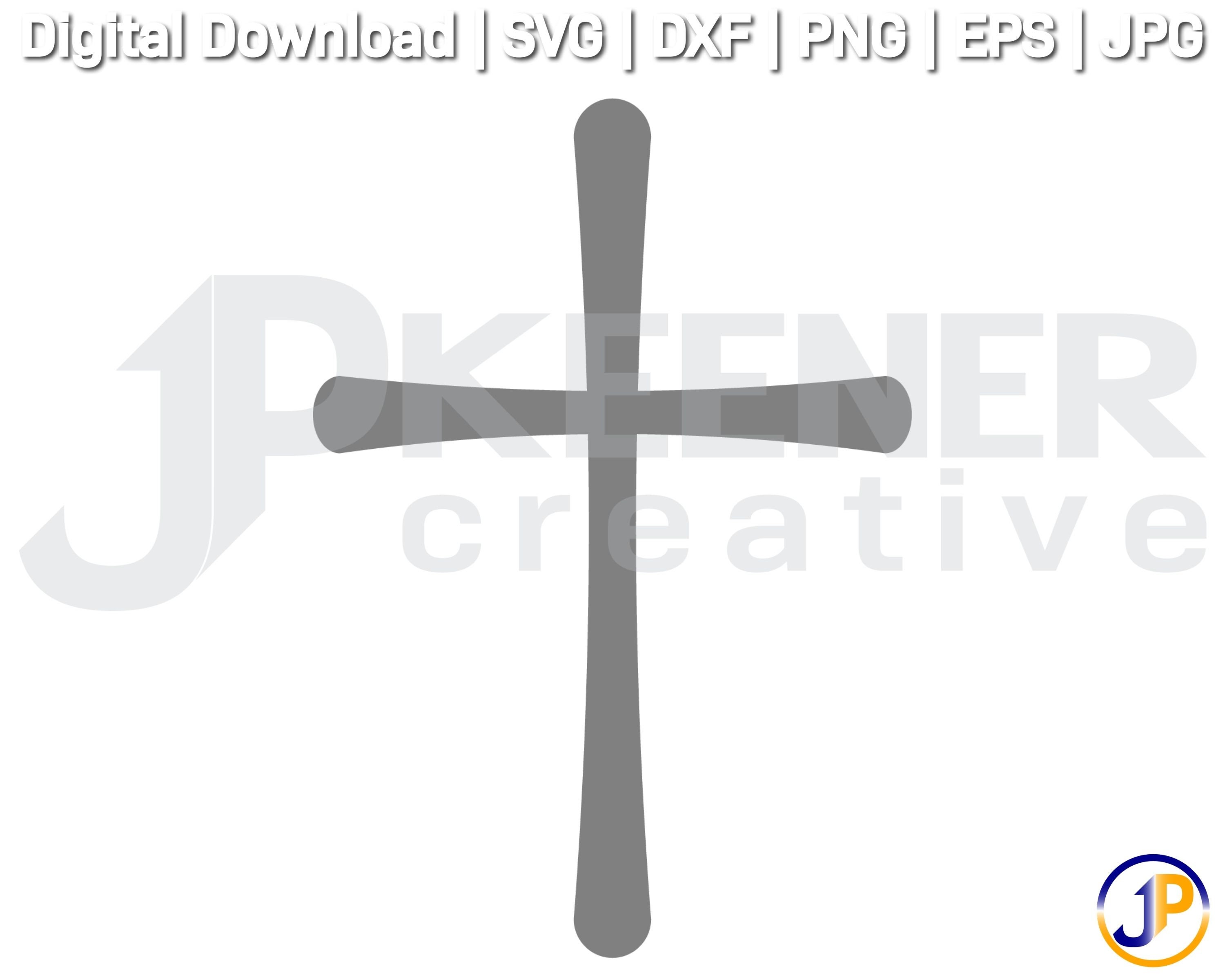 Cross SVG Cross Cut File Cricut Design Silhouette Design | Etsy