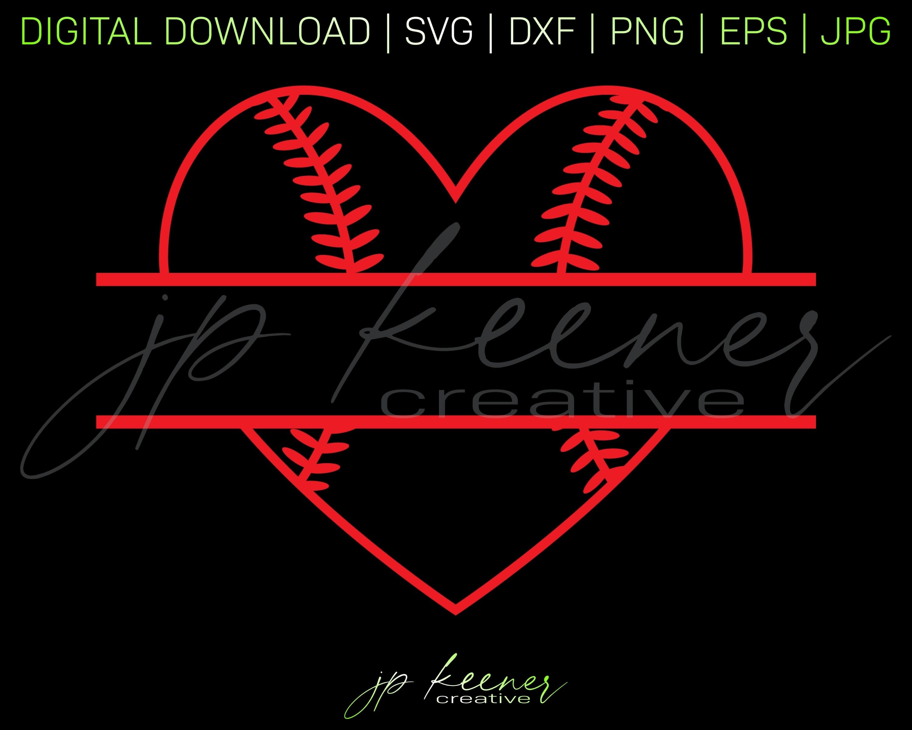 Split Baseball SVG Bundle Split Baseball Cut Files Split | Etsy