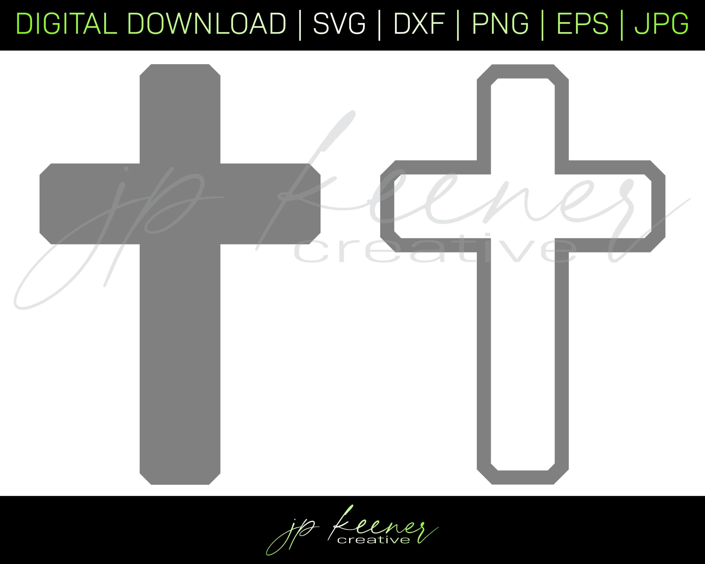 Cross SVG Bundle Cross Cut Files Cross DXF Christian SVG - Etsy