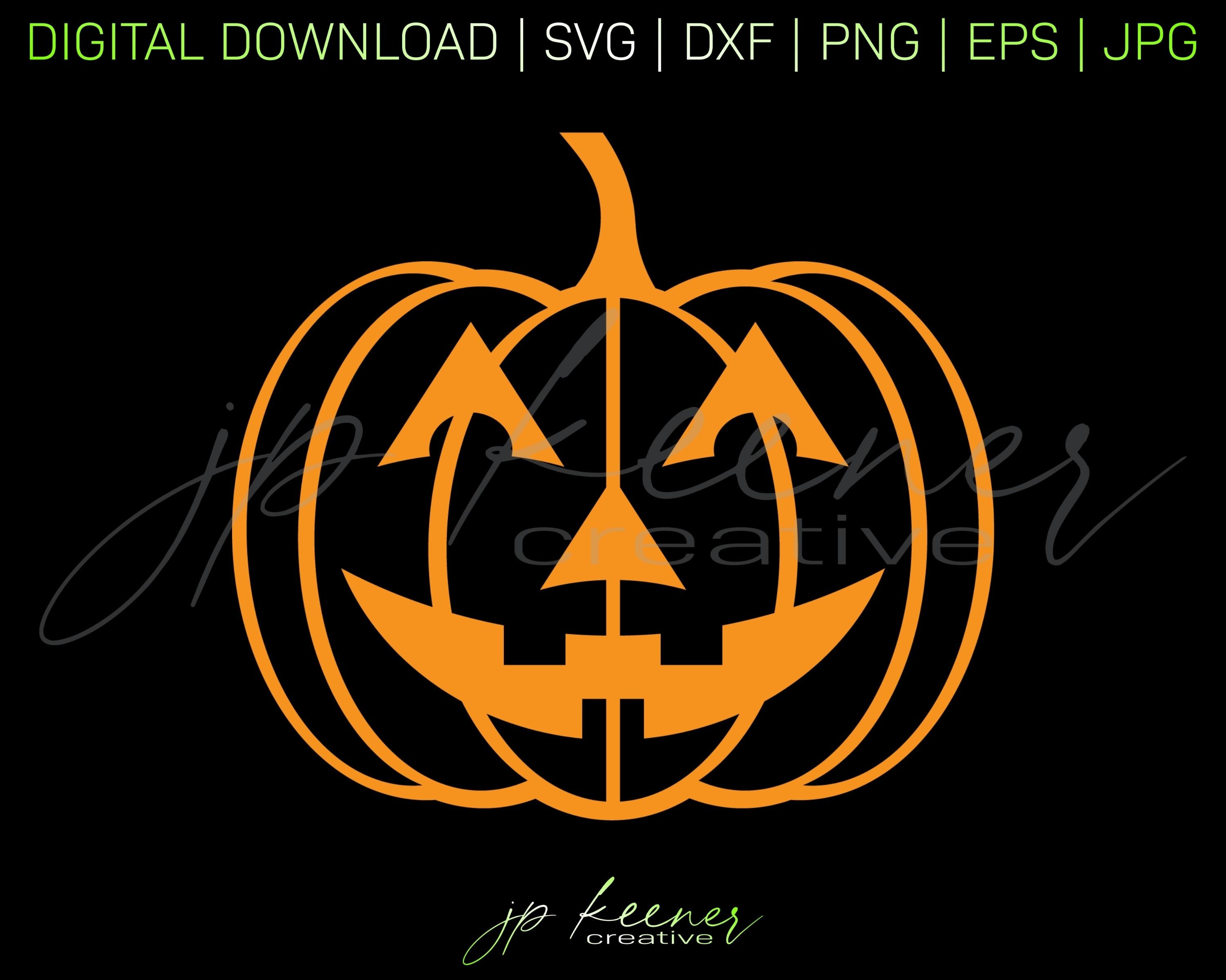 Jack-o-lantern SVG Bundle Halloween SVG Bundle - Etsy