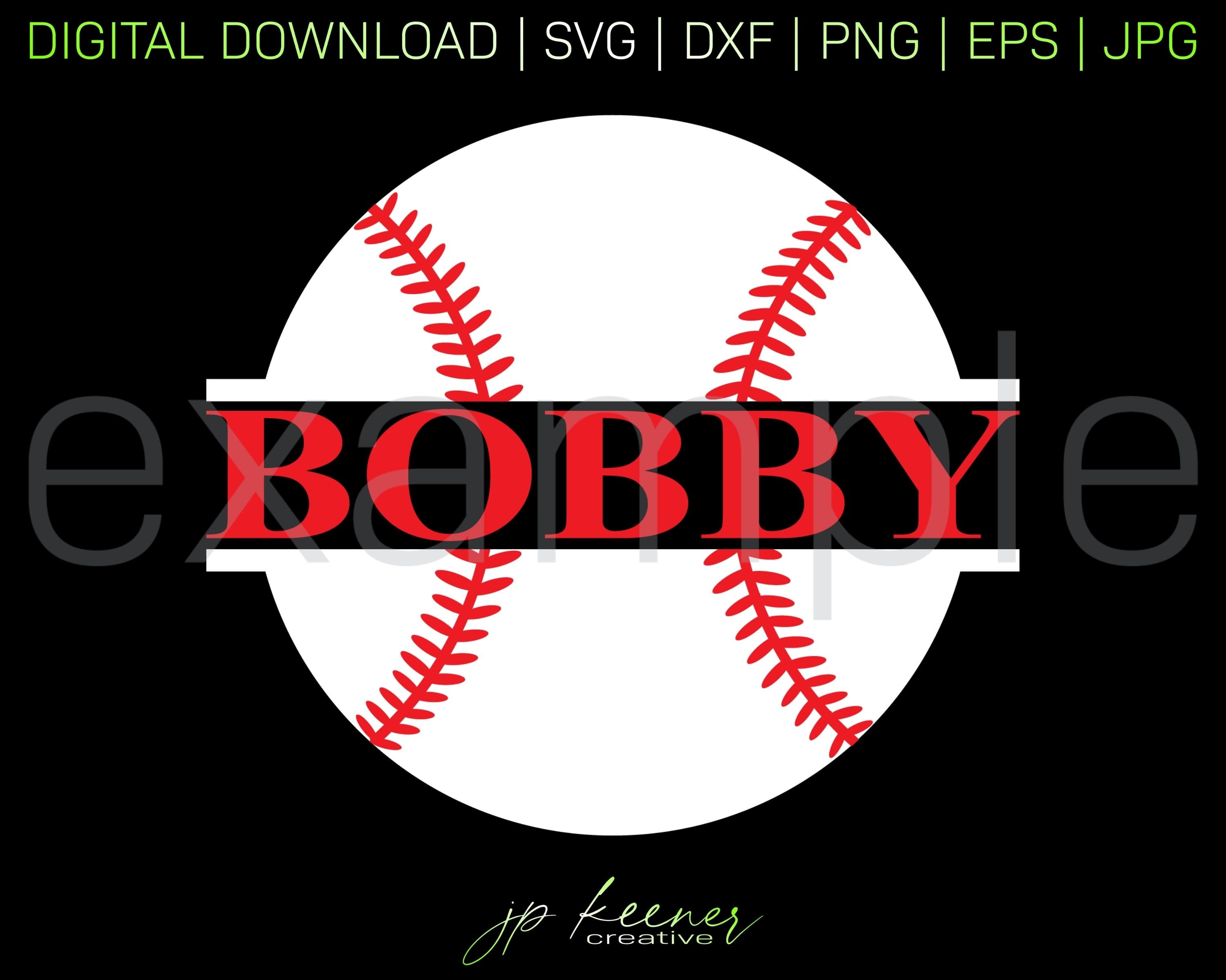 Split Baseball SVG Set Split Baseball Cut Files Split - Etsy