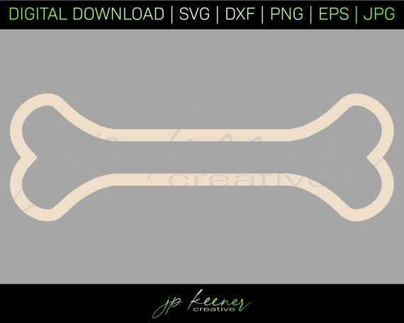 Bone SVG Bone Cut Files Bone DXF Dog Bone SVG Dog Bone - Etsy