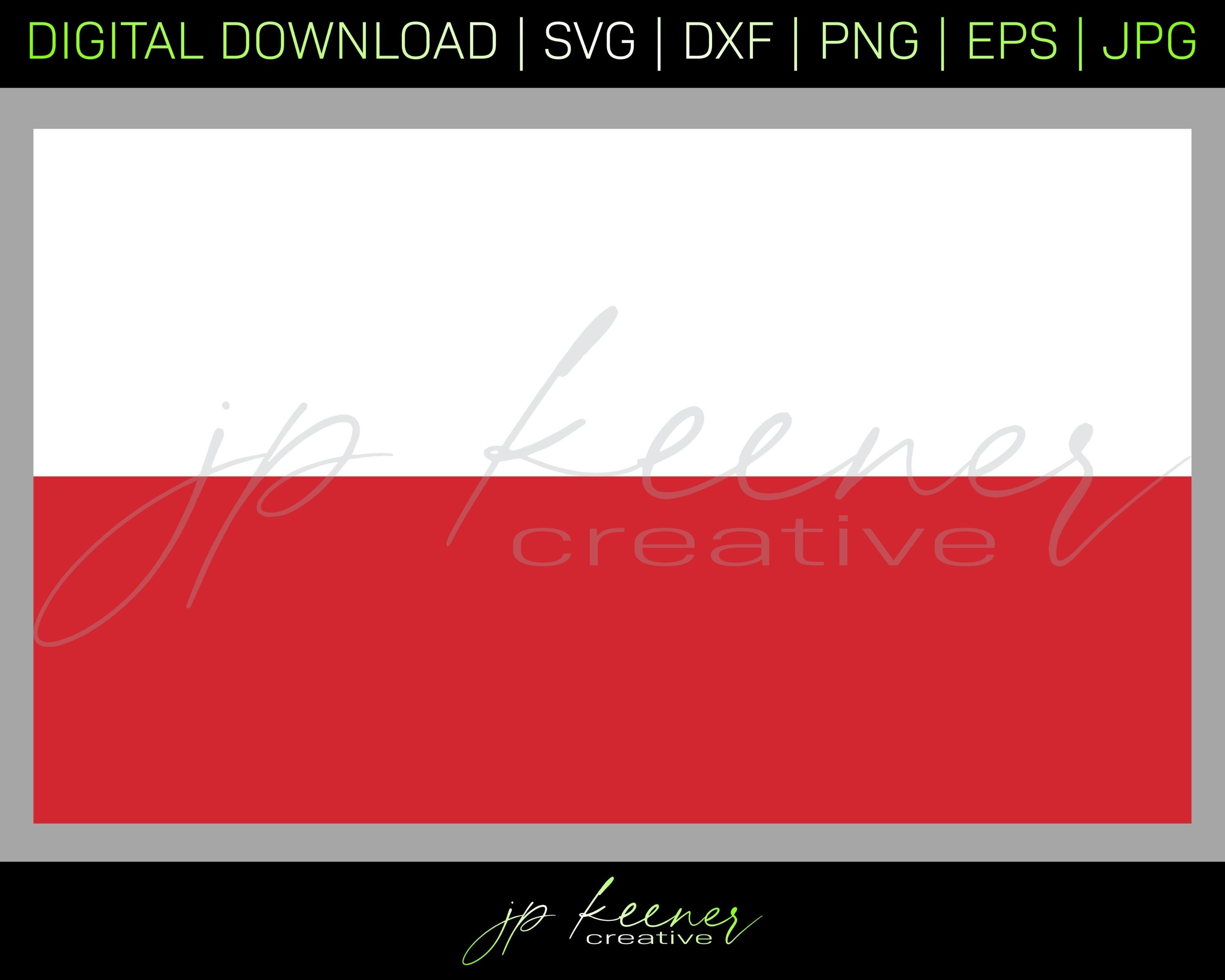 Poland Flag SVG Bundle Poland Flag Cut Files Poland Flag | Etsy