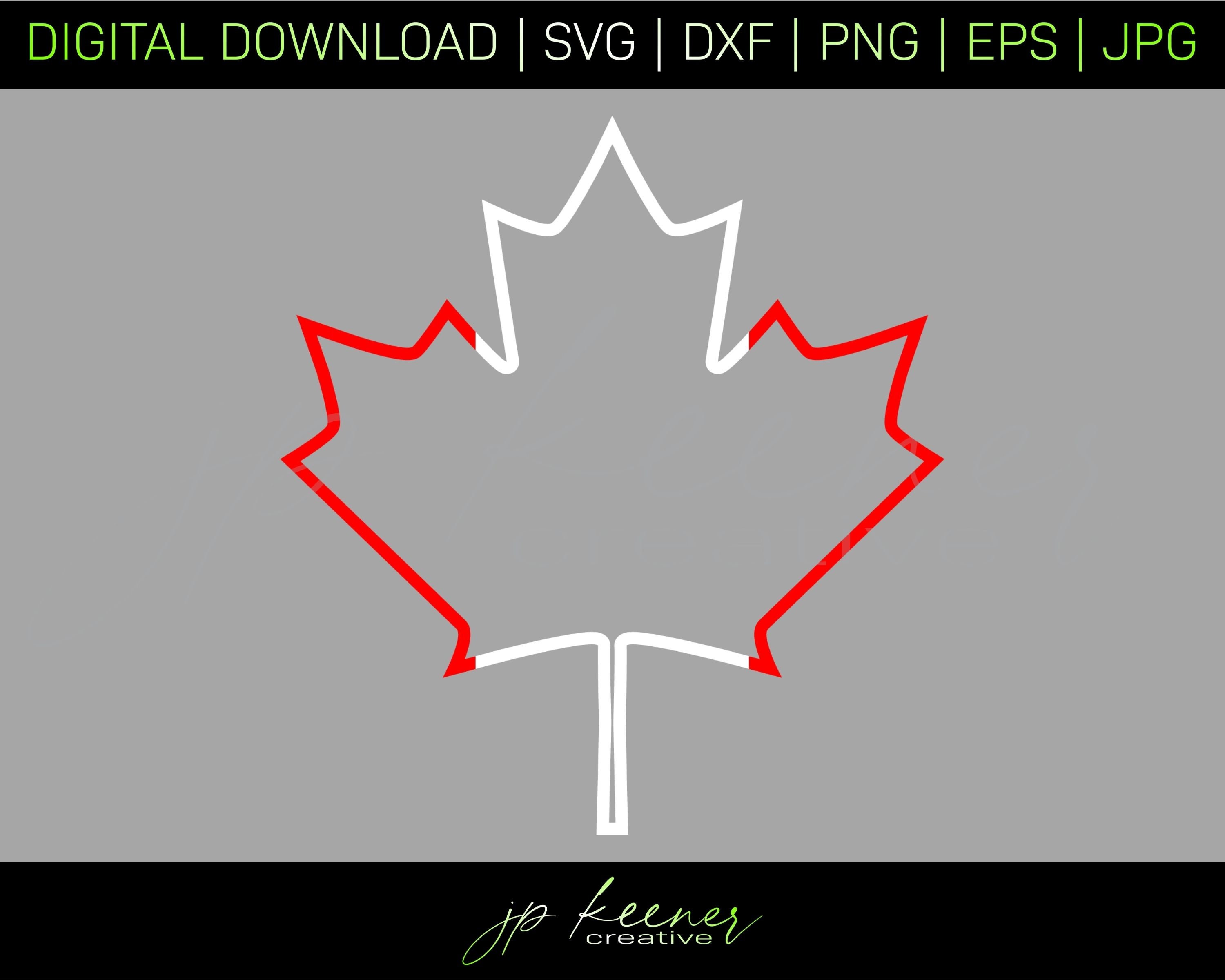 Maple Leaf SVG Bundle Maple Leaf Cut Files Maple Leaf DXF - Etsy