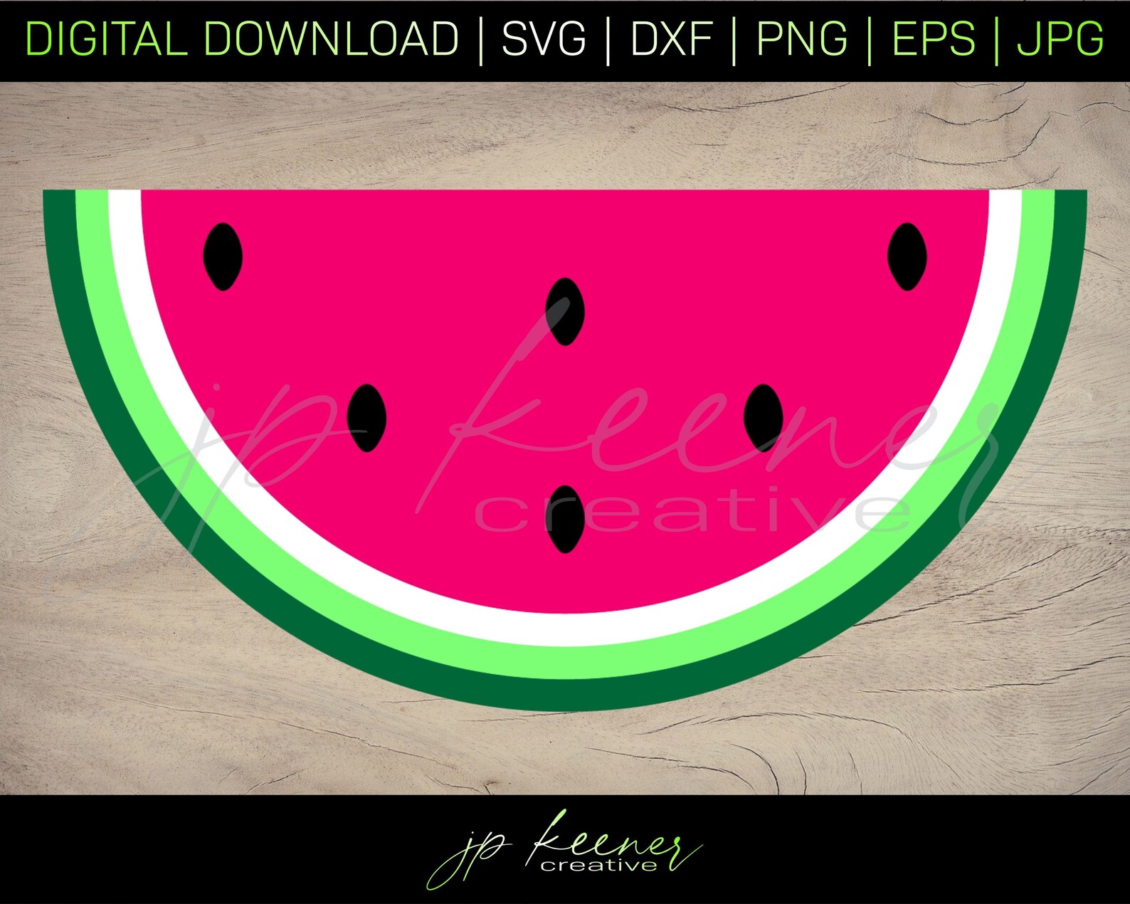 Watermelon SVG Watermelon Cut Files Watermelon DXF | Etsy