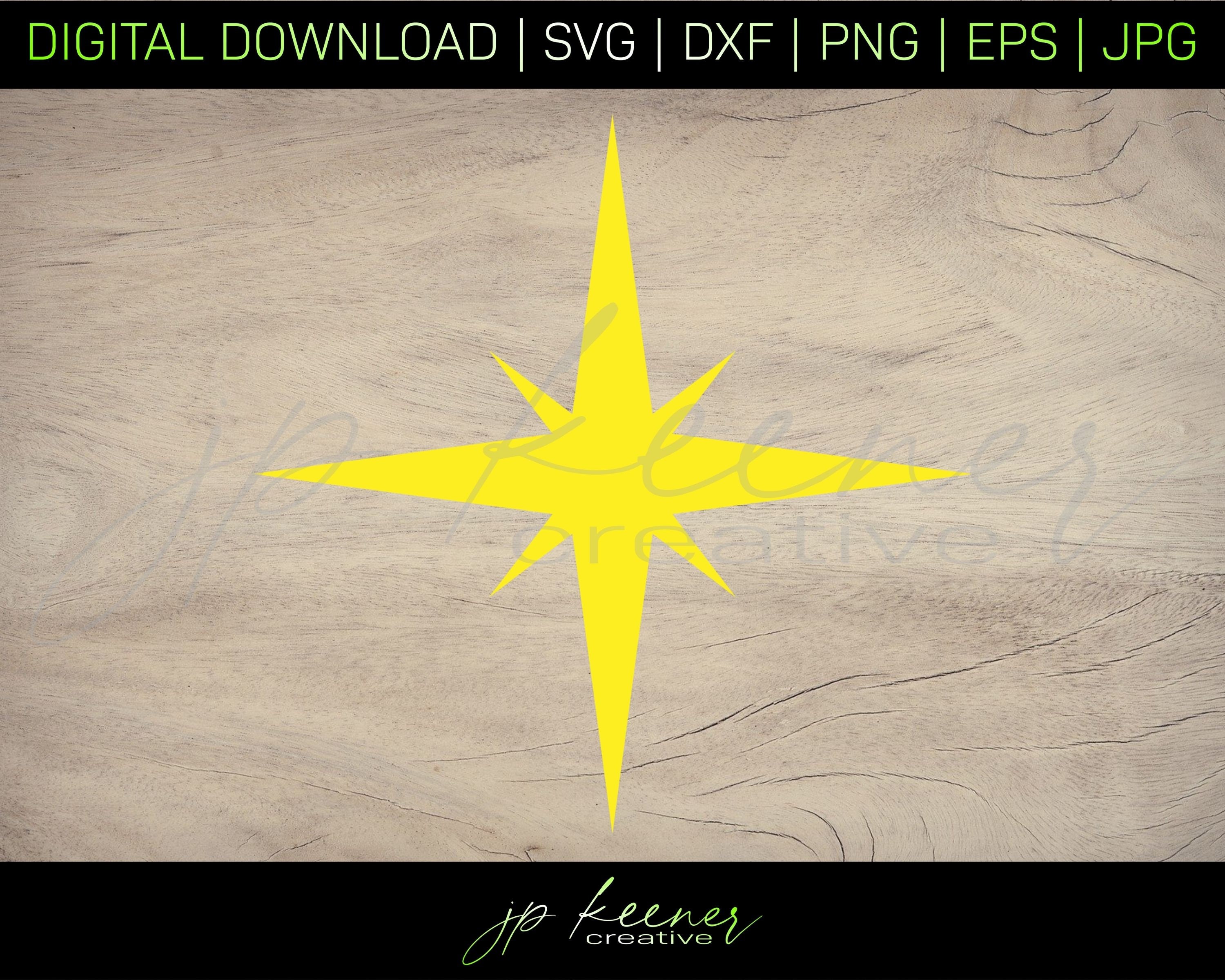 Star SVG Star Cut File Cricut Design Silhouette Design - Etsy