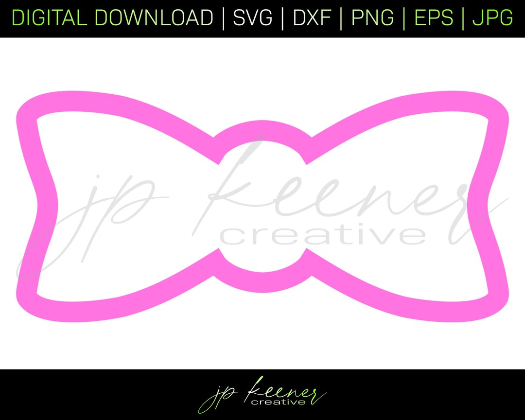 Bow SVG Bow Cut Files Bow DXF Bow PNG Cricut Design - Etsy