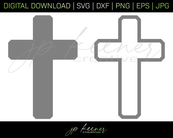 Cross SVG Set Cross Cut Files Cross DXF Set Cross PNG - Etsy
