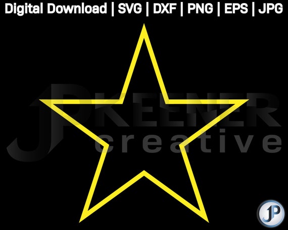 Star SVG Star Cut File Cricut Design Silhouette Design | Etsy