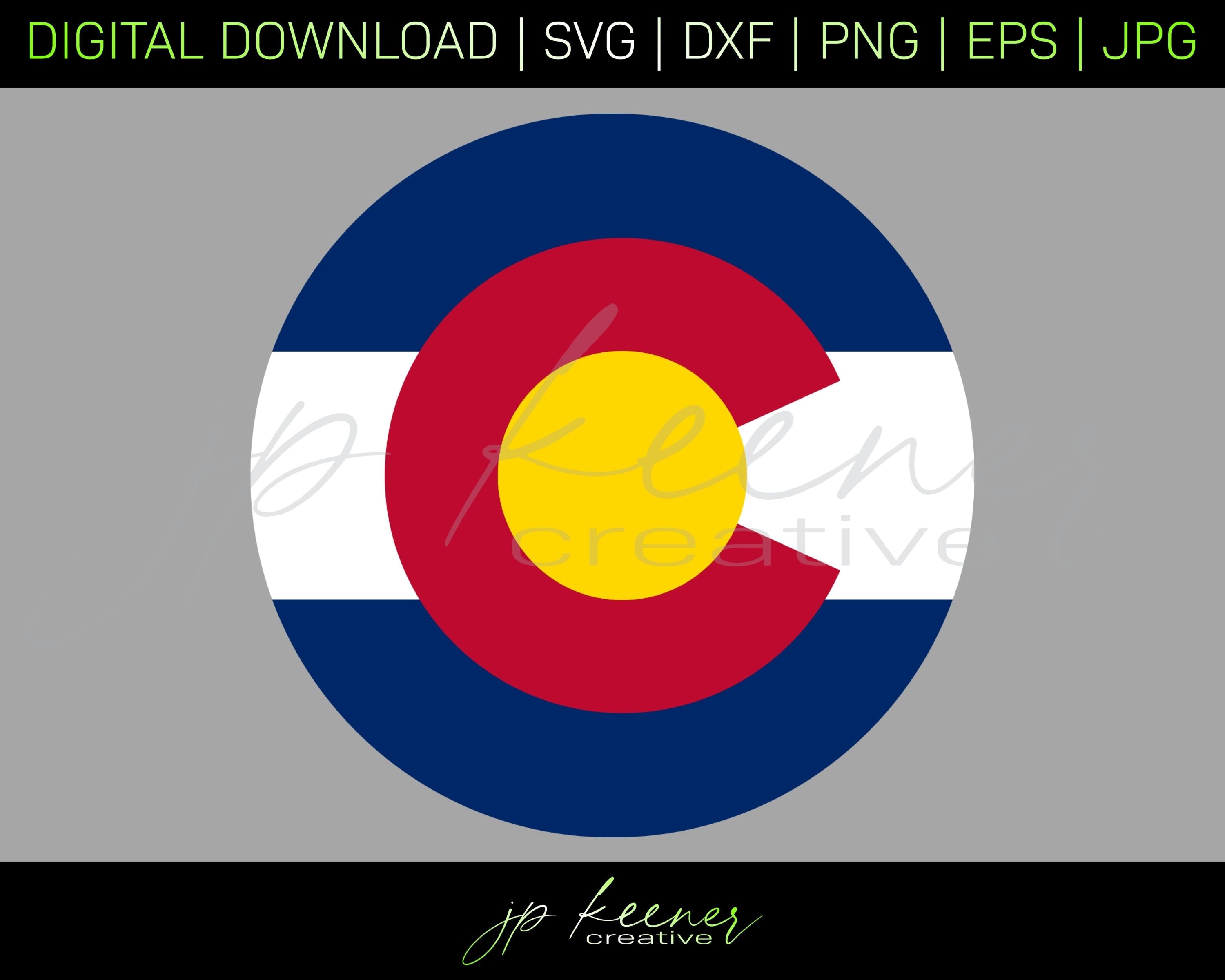 Colorado Flag SVG Bundle Colorado Flag Cut Files Colorado | Etsy
