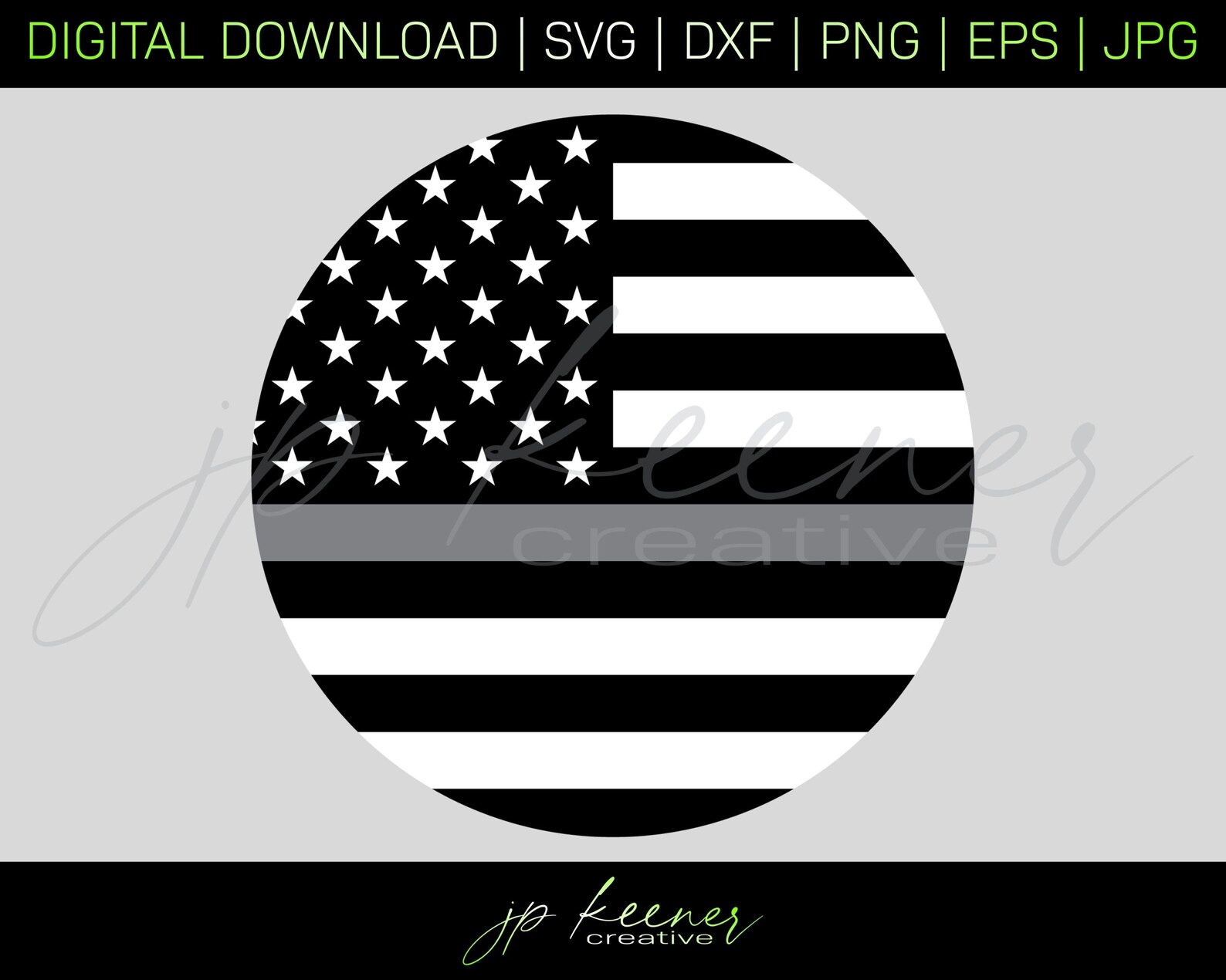 US Flag Corrections Officer Circle SVG American Flag Cut | Etsy