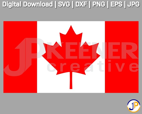 Canada Flag SVG Canada Flag Cut File Cricut Design | Etsy