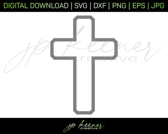Cross SVG Cross Cut Files Cross DXF Christian SVG | Etsy