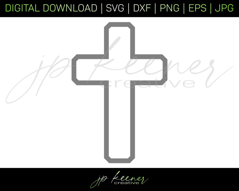Cross SVG Cross Cut Files Cross DXF Christian SVG - Etsy