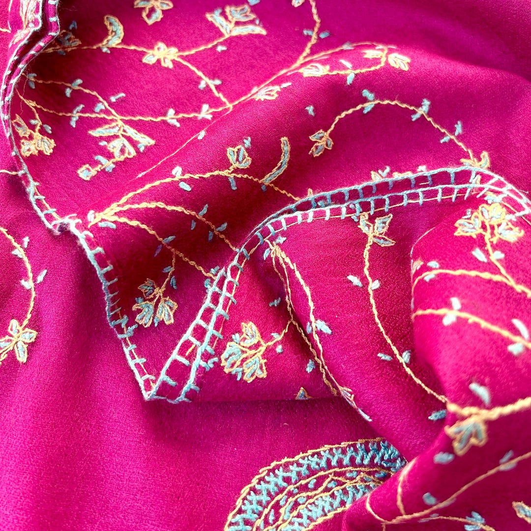Handloomed Pure Grade A Cashmere Shawl “sundarta” | Chyangra Wool From ...
