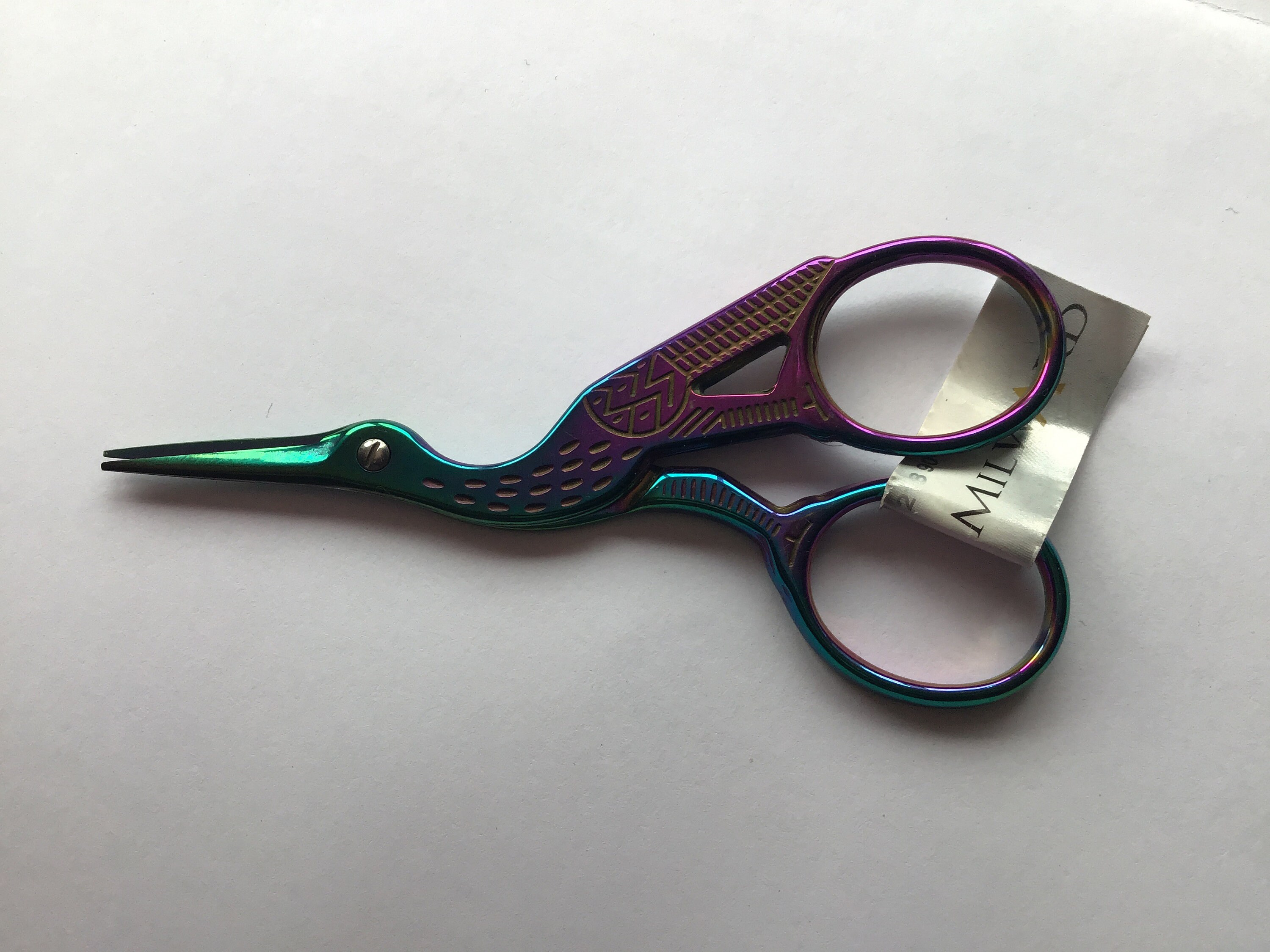 MILWARD Stork Embroidery Scissors - Etsy UK