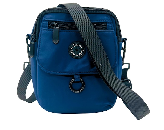 Ultimate Dog Walking Bag - Navy Blue - Multiple Pockets - Waterproof ...