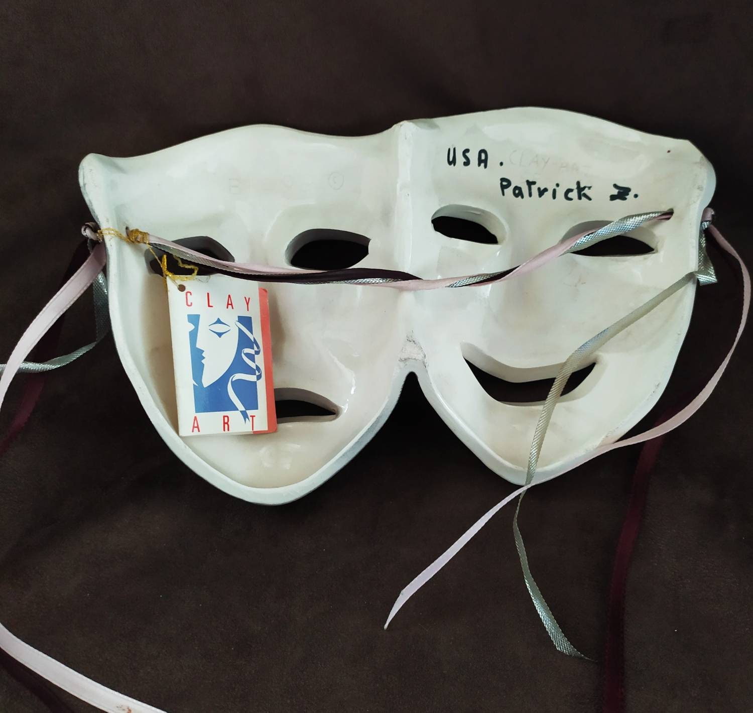 Clay Art Mask About Face Collectable Wall Hanging USA San Francisco ...