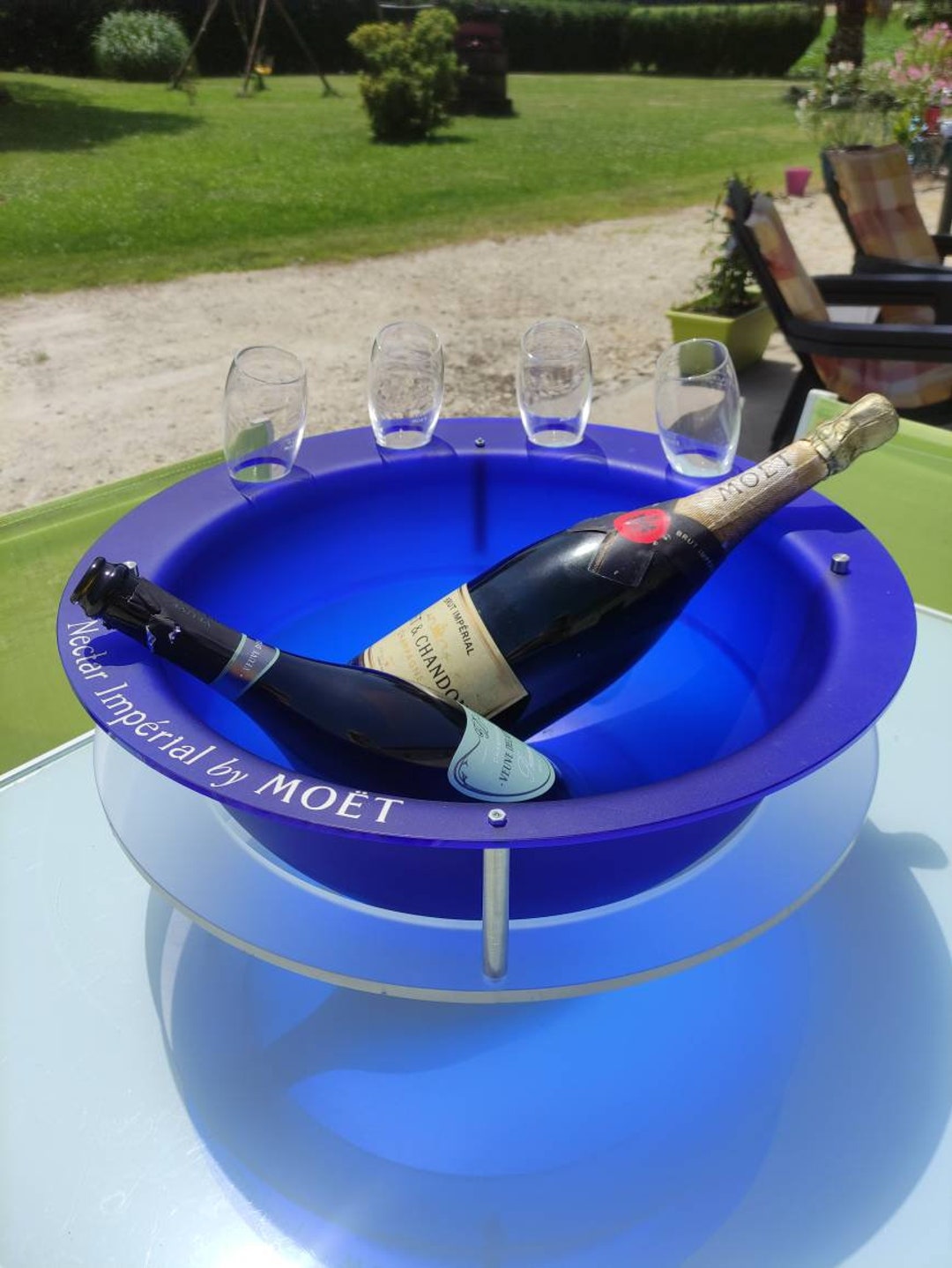 Moet Chandon Nectar Imperial Extra Large Ice Bucket Magnums Numerous ...