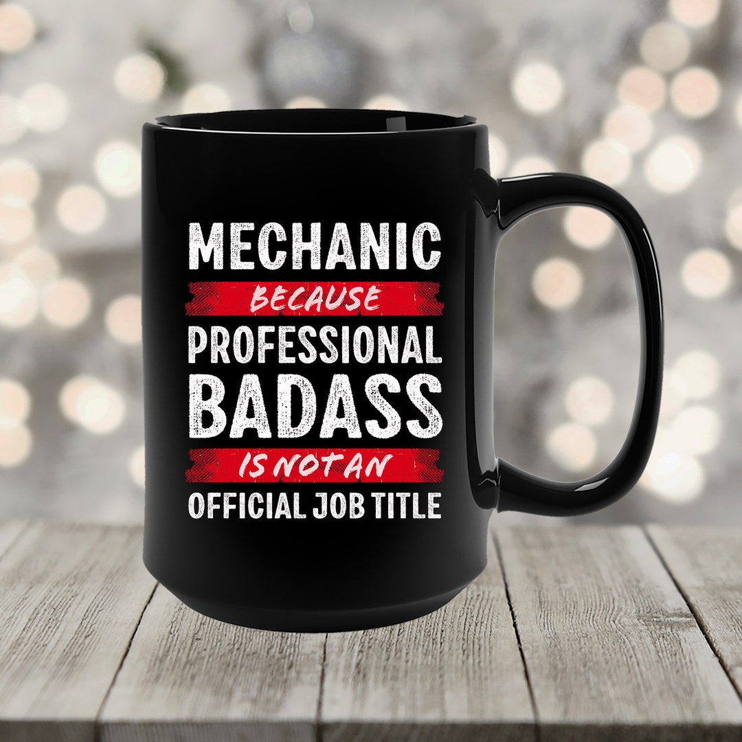 Mechanic Mug / Occupation Mug / Mechanic Gift / Mechanic Cup / Mechanic ...