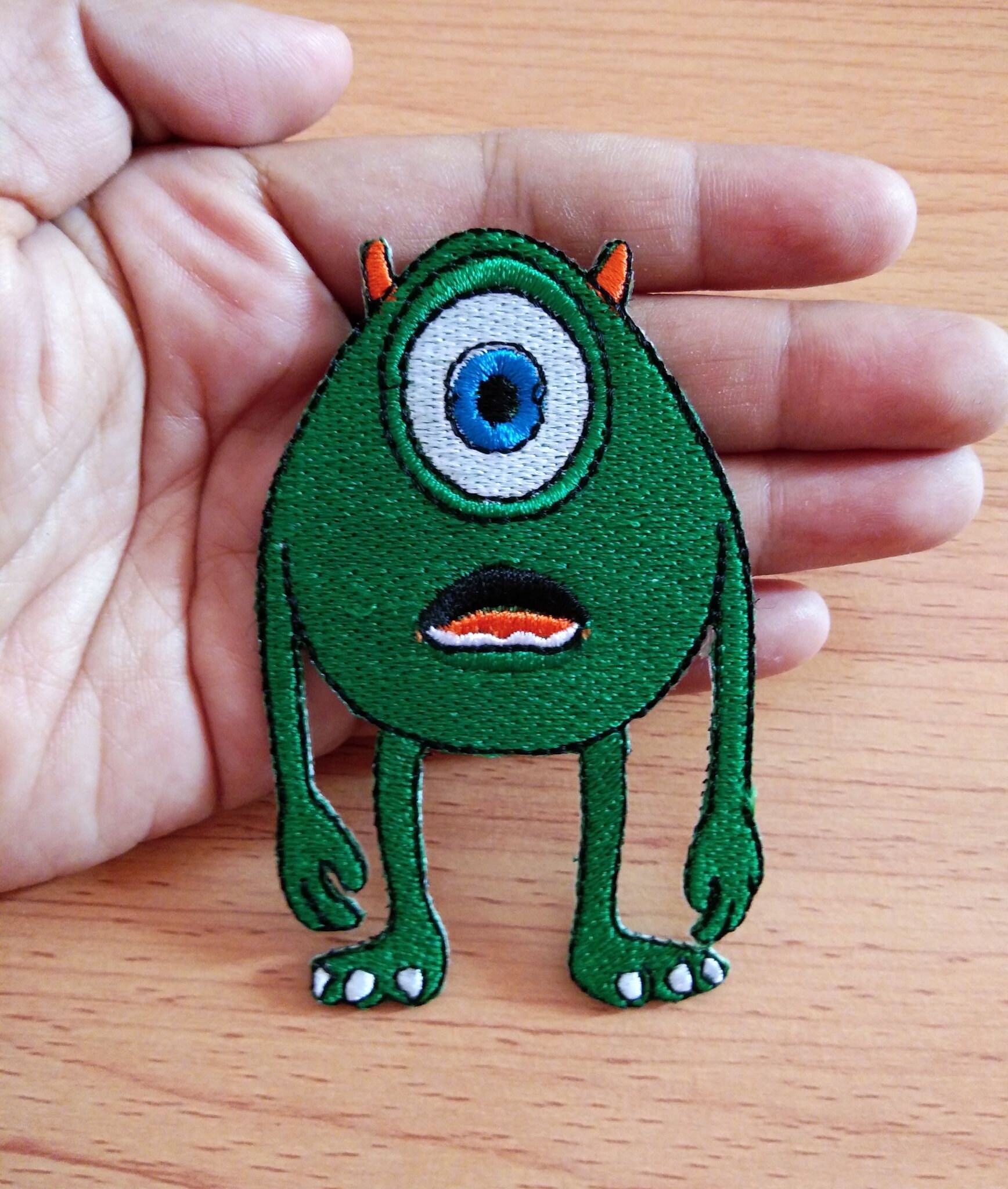 Mike Wazowski Monster Patch Embroidered Applique Iron on Patch on ...