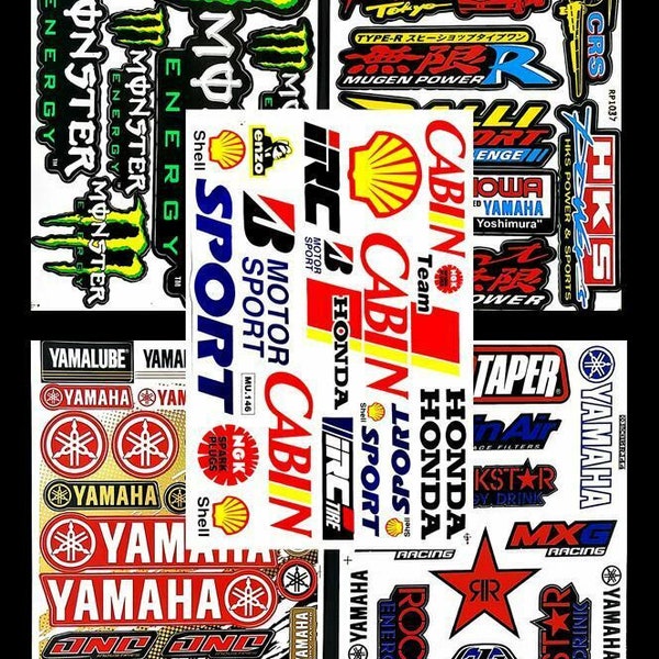 Racing Helmet Decals - Etsy