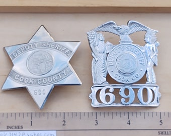 Cook County Sheriff Badge - Etsy