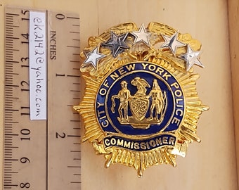 Commissioner Badge - Etsy