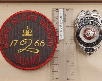 Security Guard Patch | Etsy