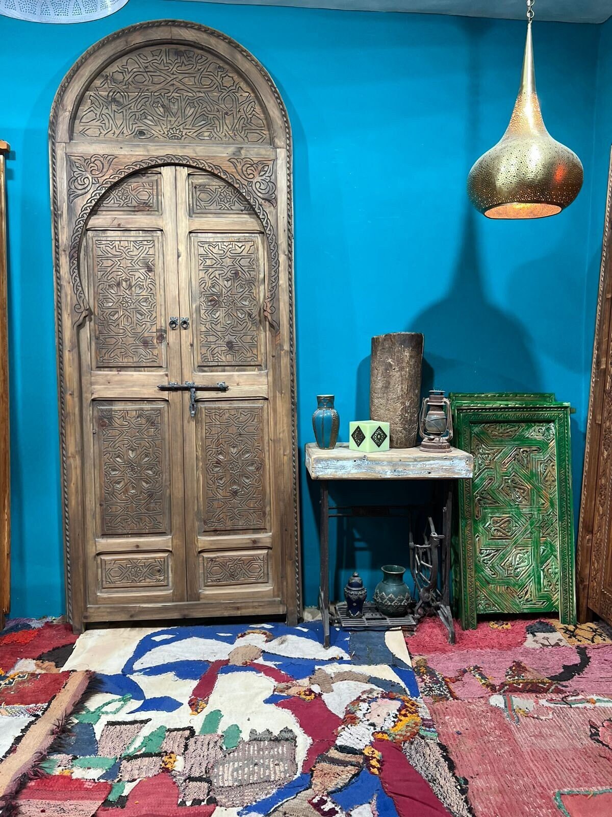Blue Moroccan Interior Design