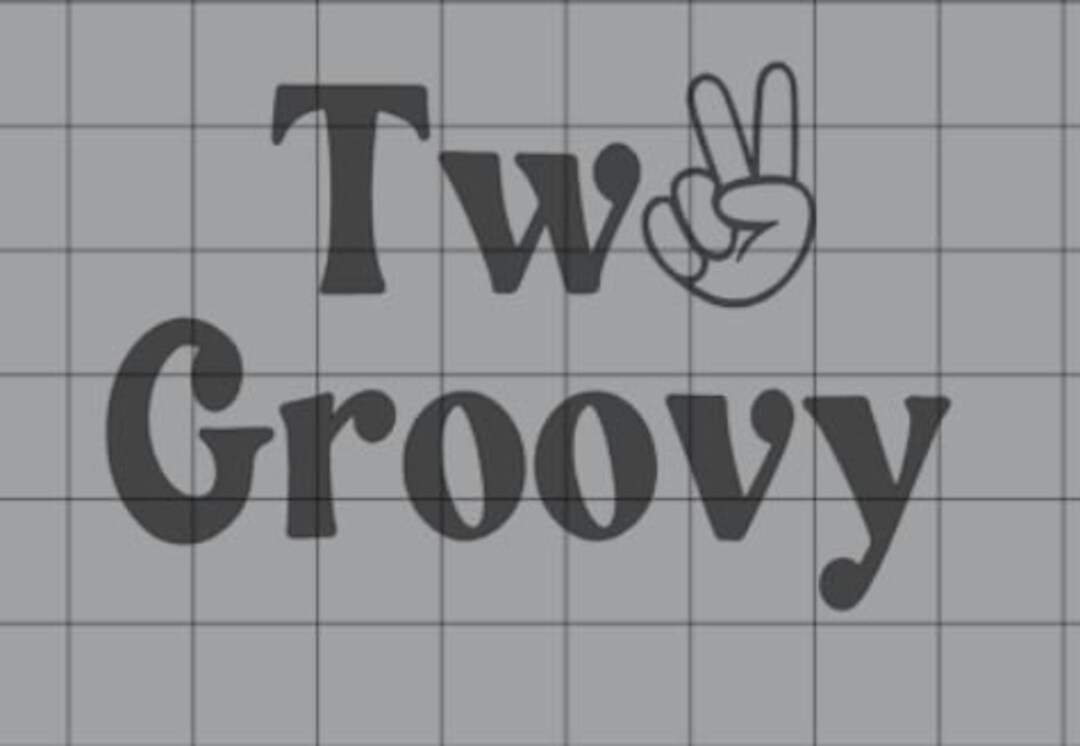 Two Groovy Birthday SVG, Two Groovy for Boys, Two Groovy for Girls, Two ...