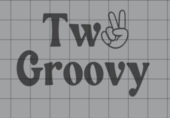 Two Groovy Birthday SVG Two Groovy for Boys Two Groovy for | Etsy