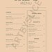 2 Breakfast/ Lunch Menu Templates | Editable CANVA Menu Designs ...