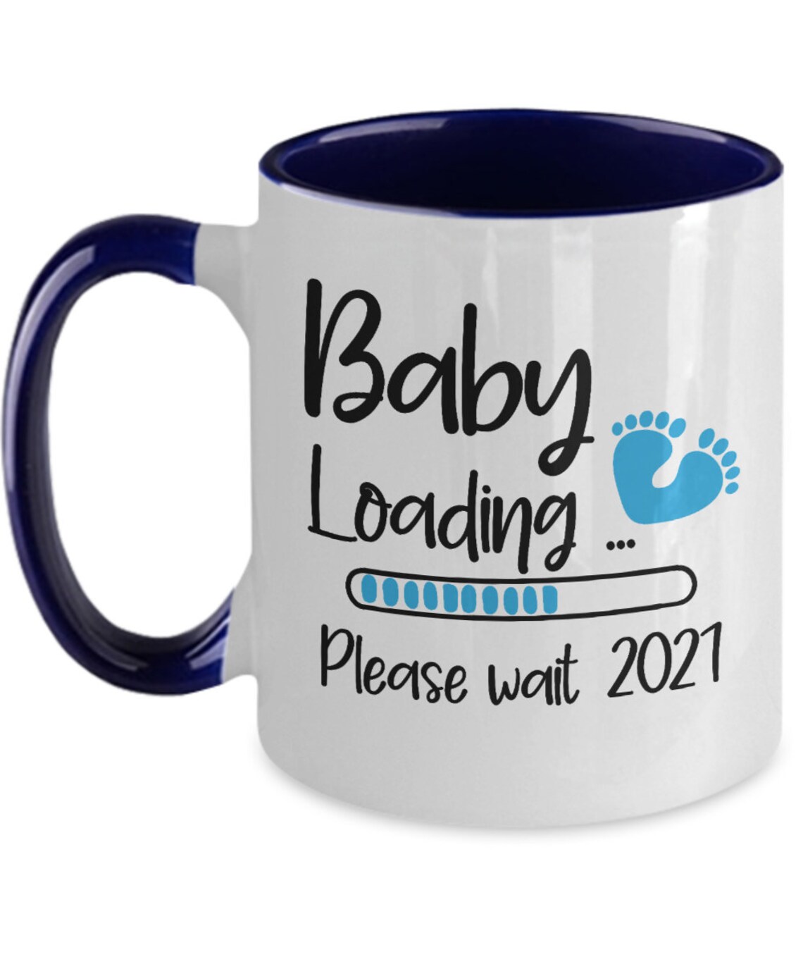 Baby Loading Coffee Mug Baby Shower Mug Announcement Coffee - Etsy