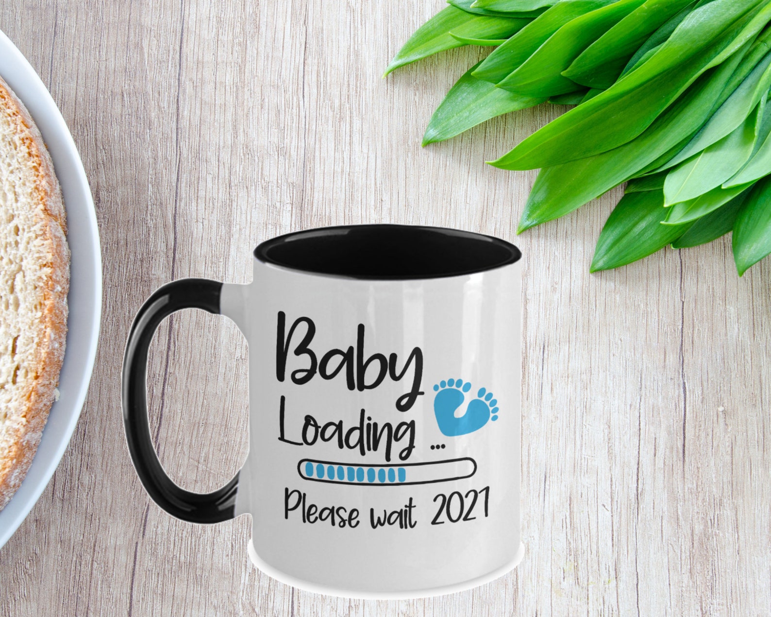 Baby Loading Coffee Mug Baby Shower Mug Announcement Coffee - Etsy