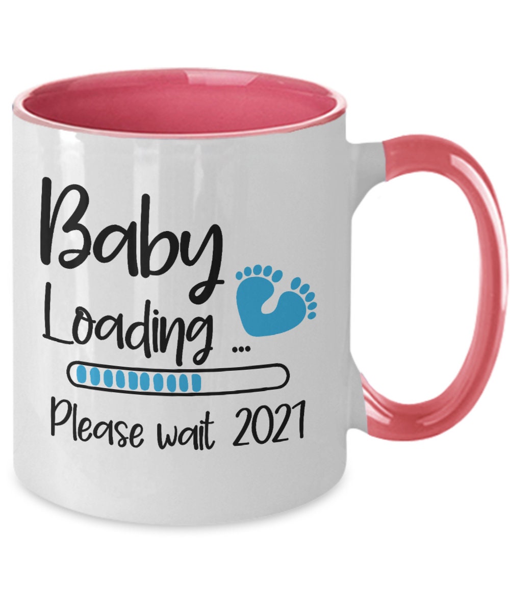 Baby Loading Coffee Mug Baby Shower Mug Announcement Coffee | Etsy