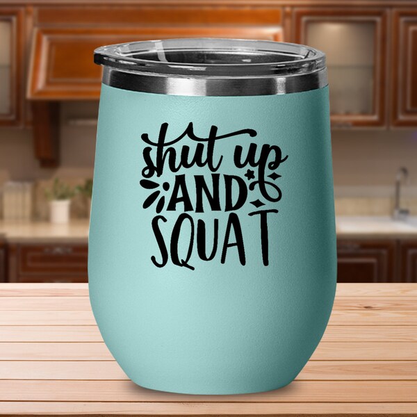 Shut up and Squat - Etsy