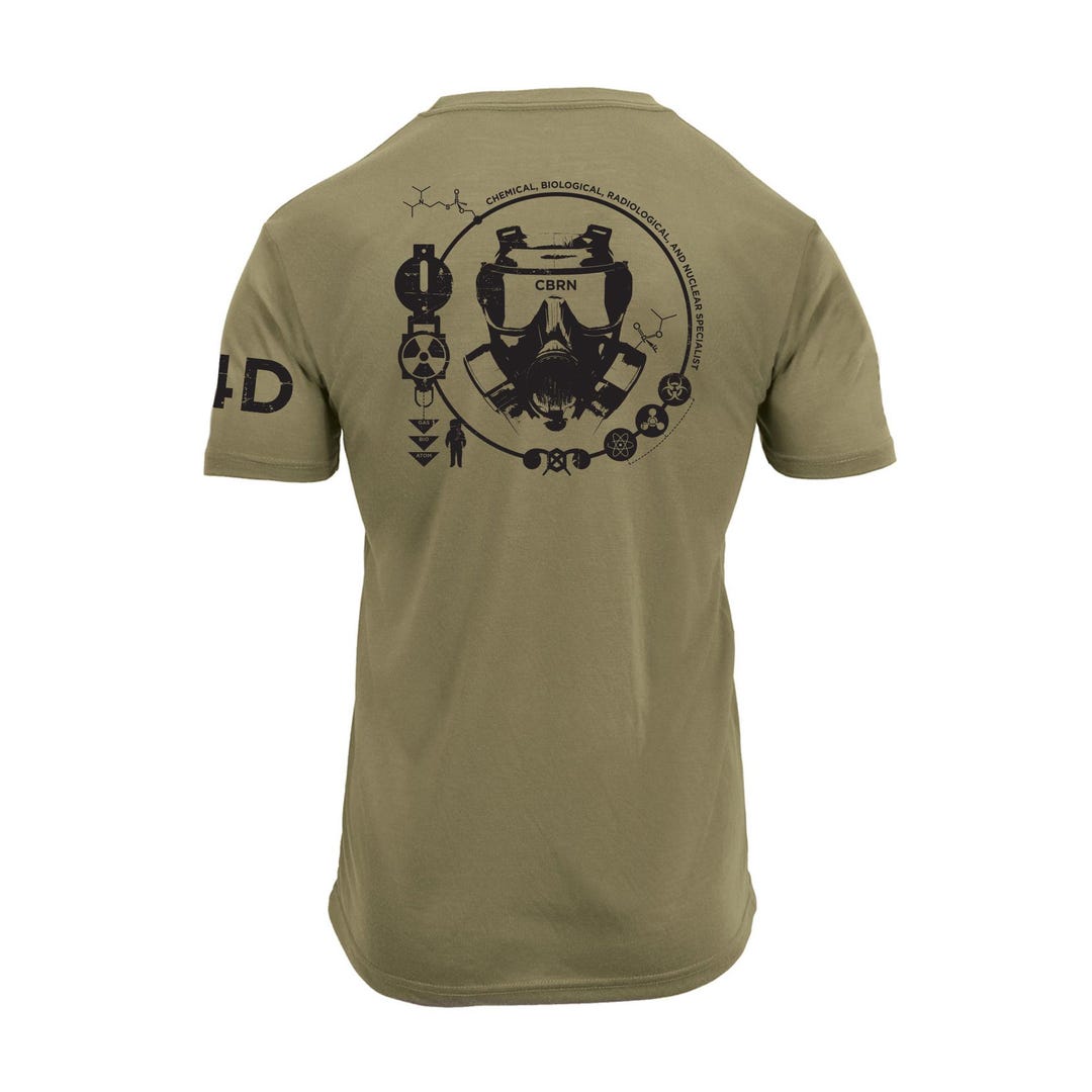 74D CBRN Army T-shirt - Etsy