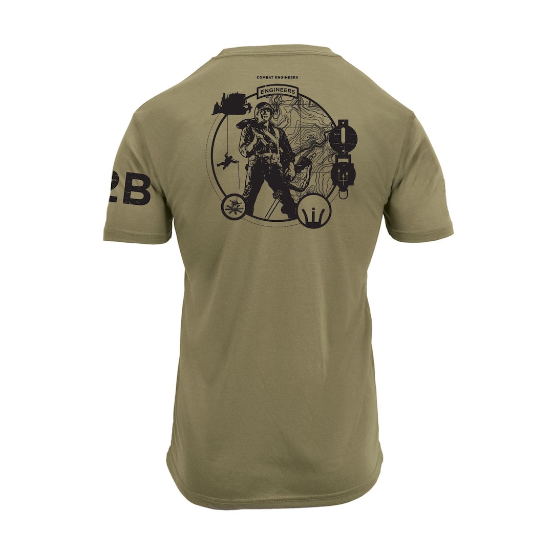 12B Combat Engineer T-shirts - Etsy